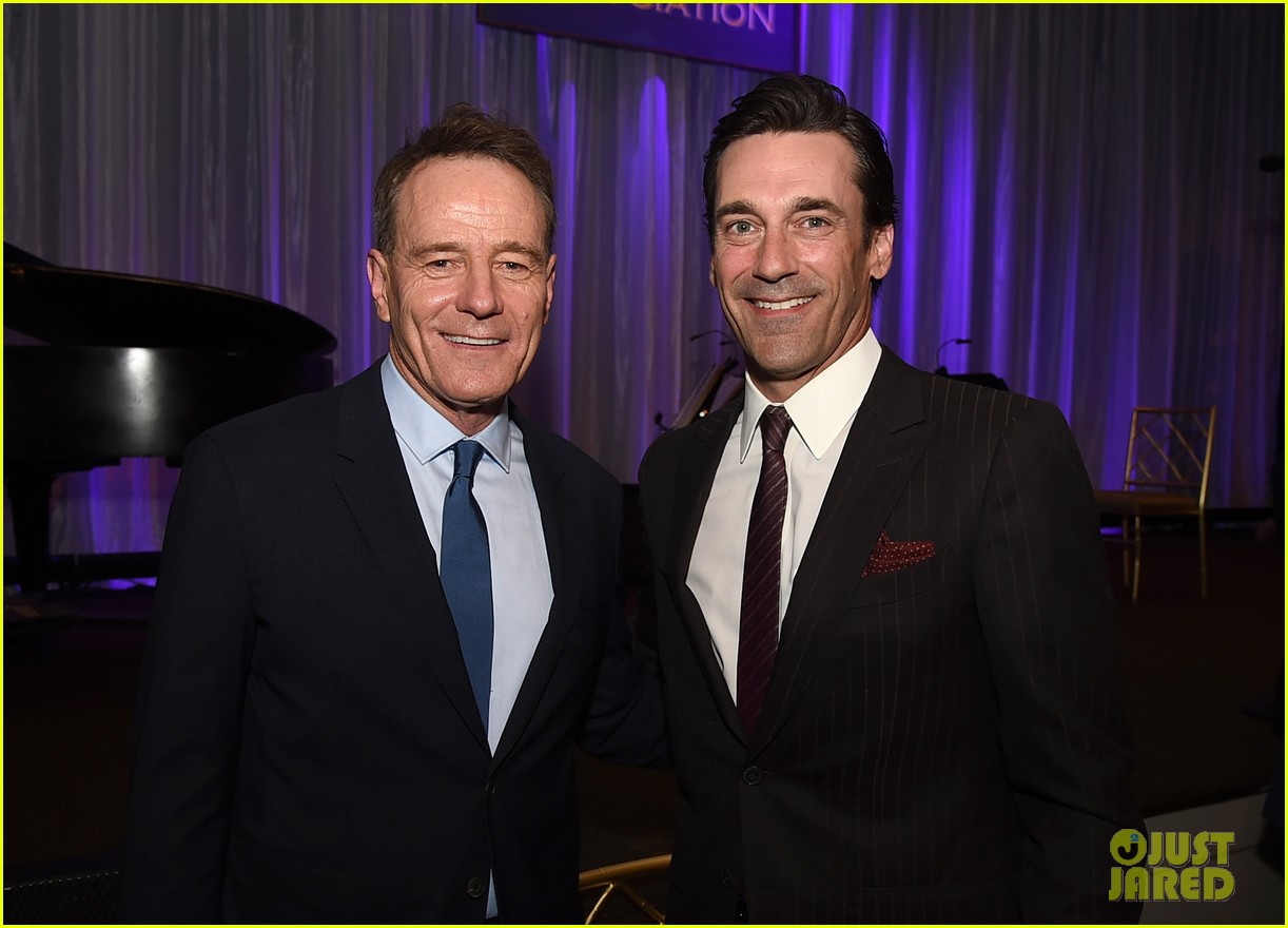 Jon Hamm & Bryan Cranston Suit Up for HFPA Event!: Photo 3438201 ...