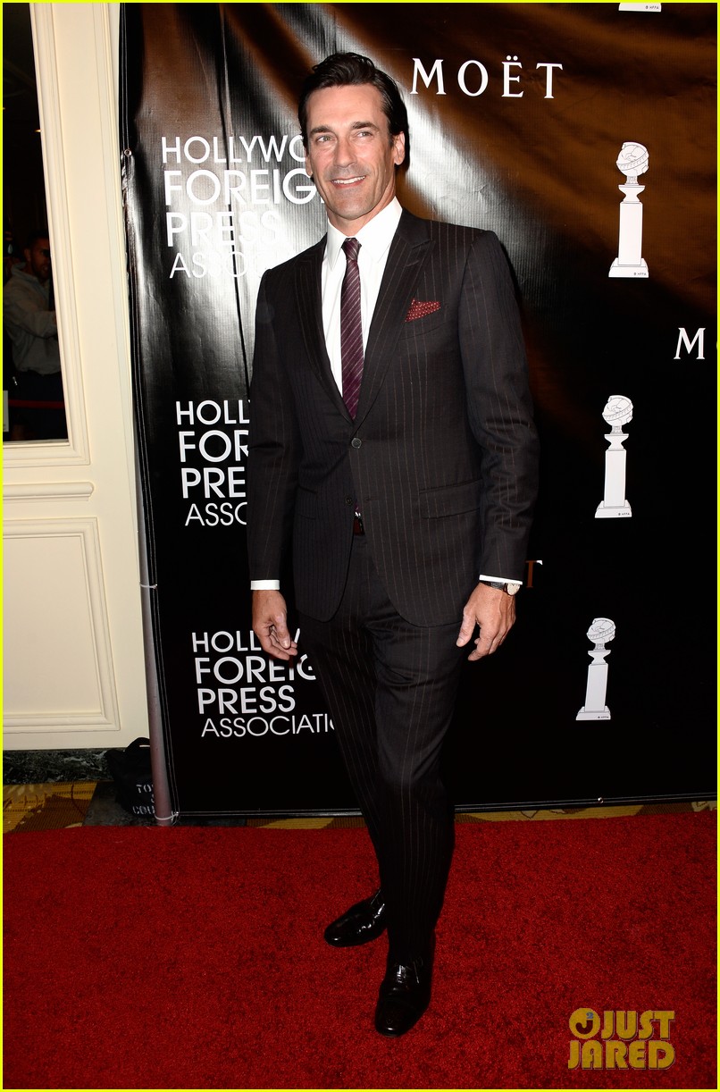 Jon Hamm & Bryan Cranston Suit Up for HFPA Event!: Photo 3438205 ...