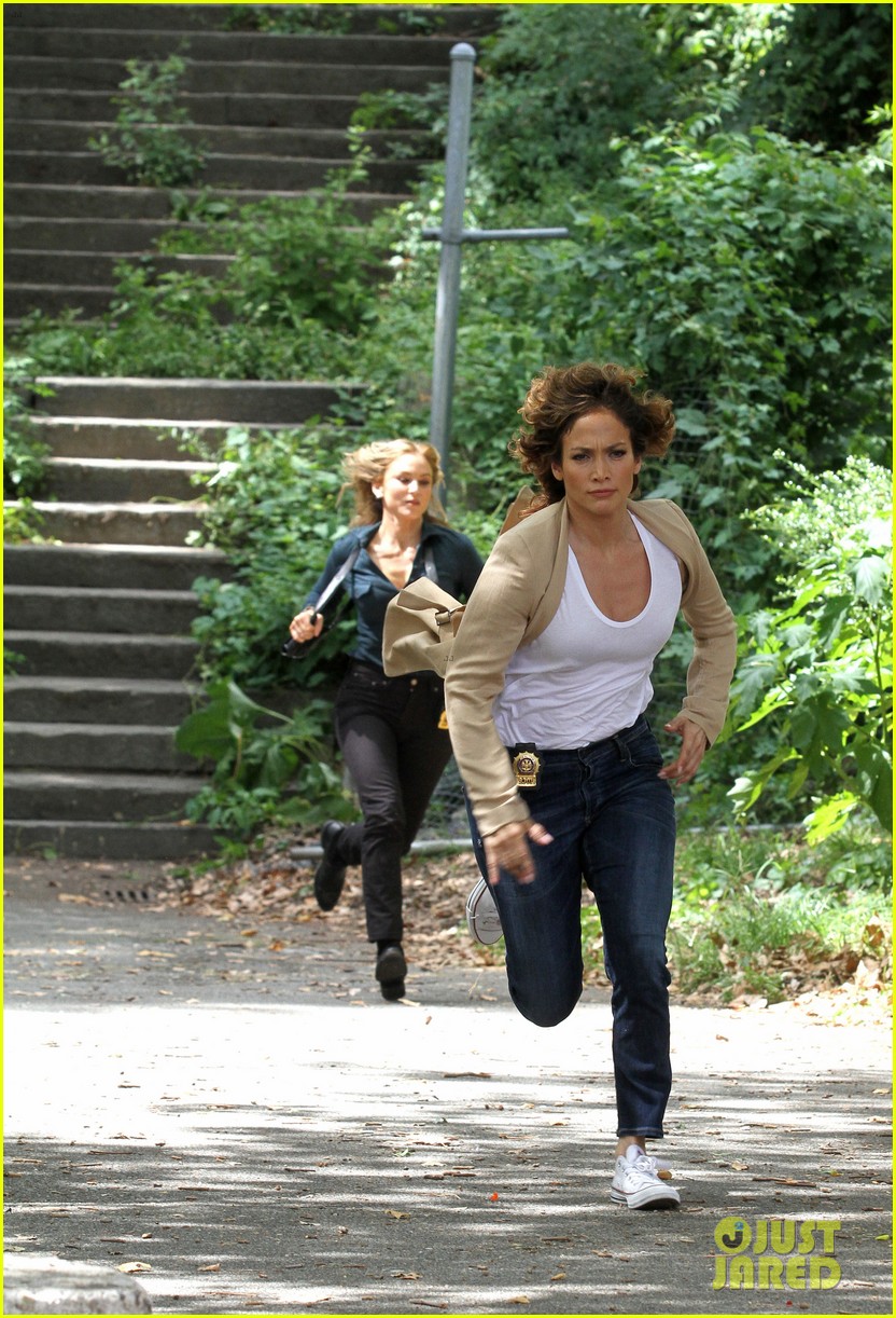 Jennifer Lopez Arrests Someone for 'Shades of Blue' Filming: Photo ...