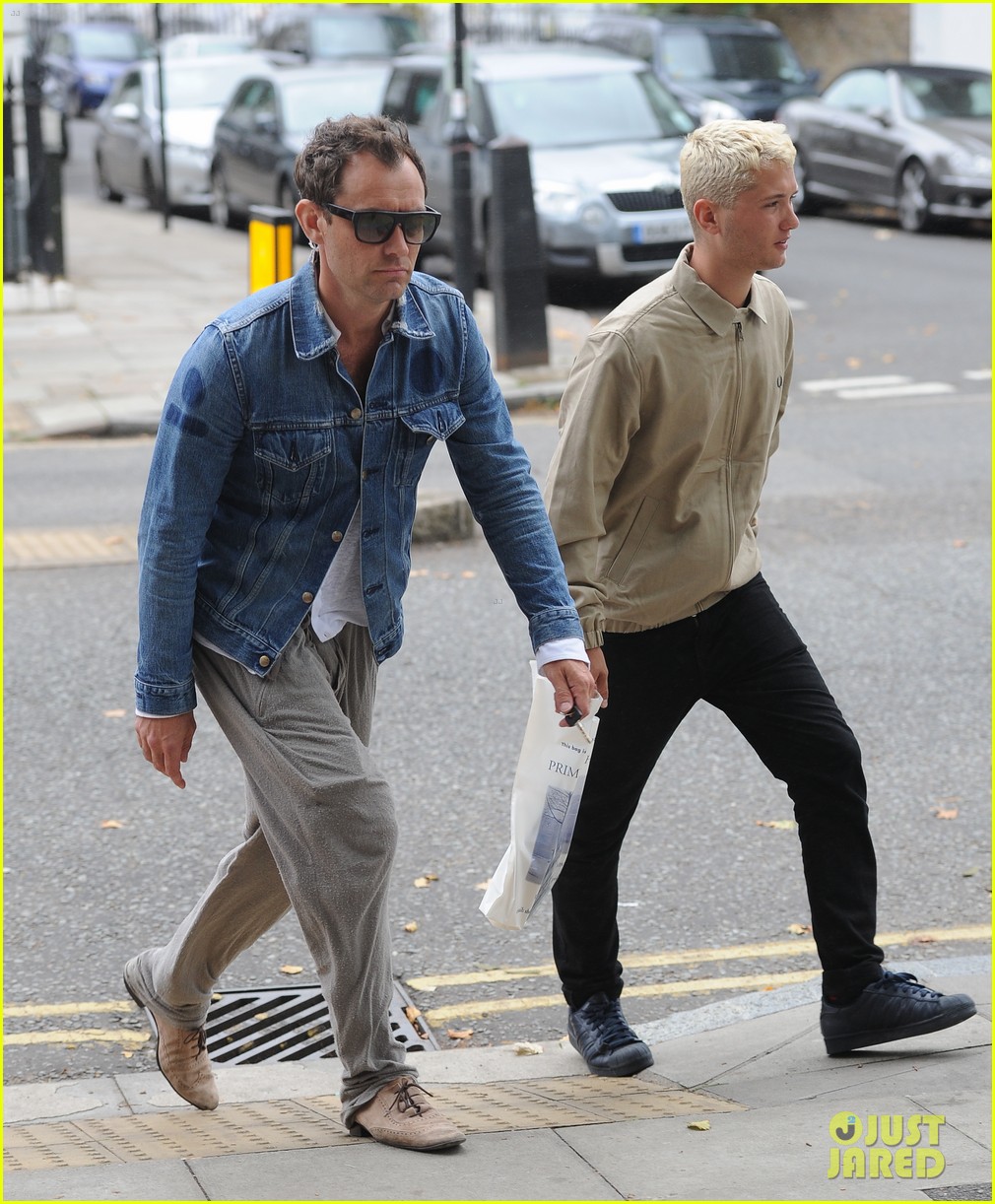 Jude Law Steps Out with His Model Son Rafferty in London!: Photo ...