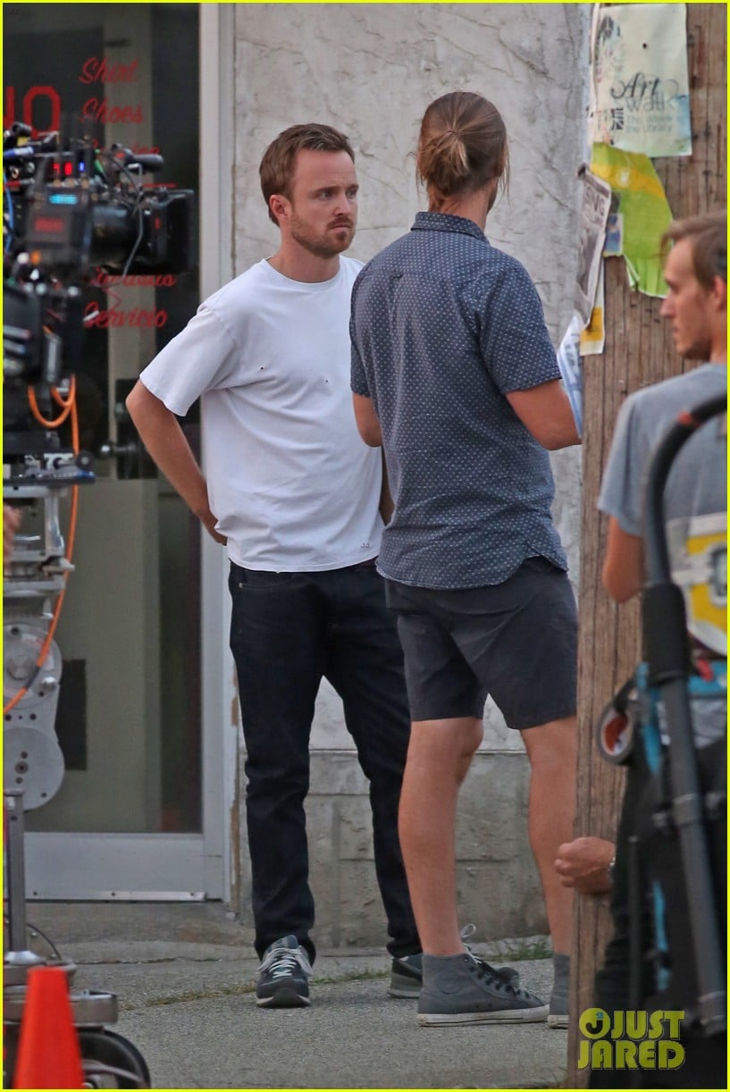 Aaron Paul Has A Costume Birthday Bash on the Set of 'Come & Find Me ...