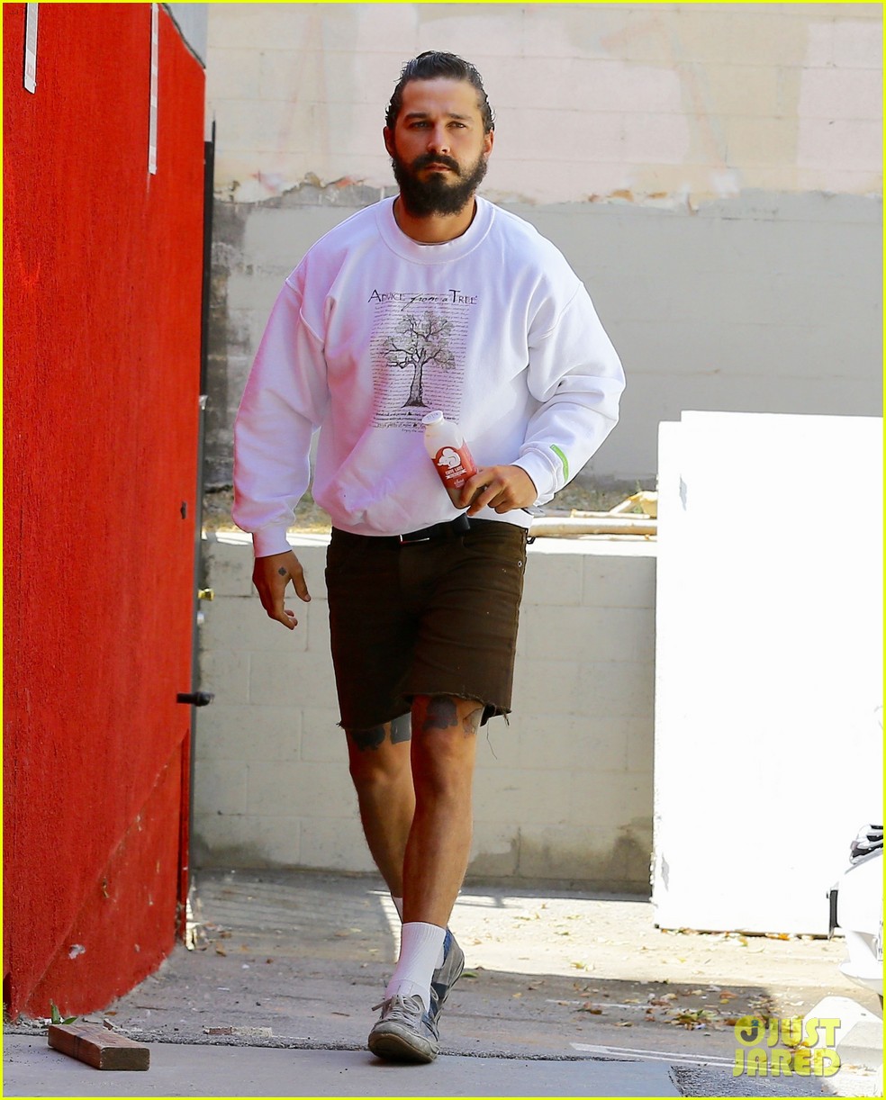 Shia LaBeouf Rocks a Man Bun to Boxing Class in L.A.: Photo 3441842 ...