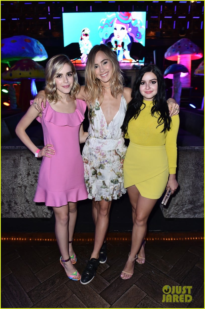 Photo: kiernan shipka ariel winter just jared wonderland party 08 ...