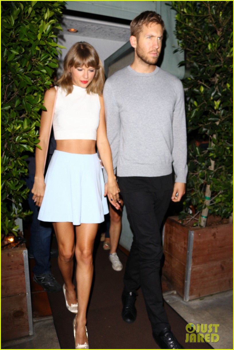 Photo: taylor swift calvin harris hold hands for date night dinner 46 ...