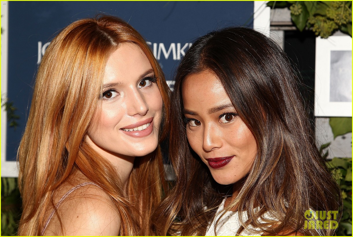 Jamie Chung & Bella Thorne Celebrate Designer Jonathan Simkhai at NYFW ...