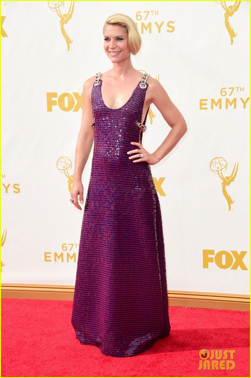 Claire Danes & Hugh Dancy Are Picture Perfect on Emmys 2015 Red Carpet ...