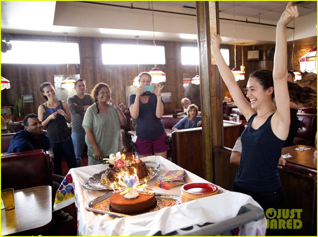 Emmy Rossum Celebrates Her Birthday on 'Shameless' Set: Photo 3460042 ...