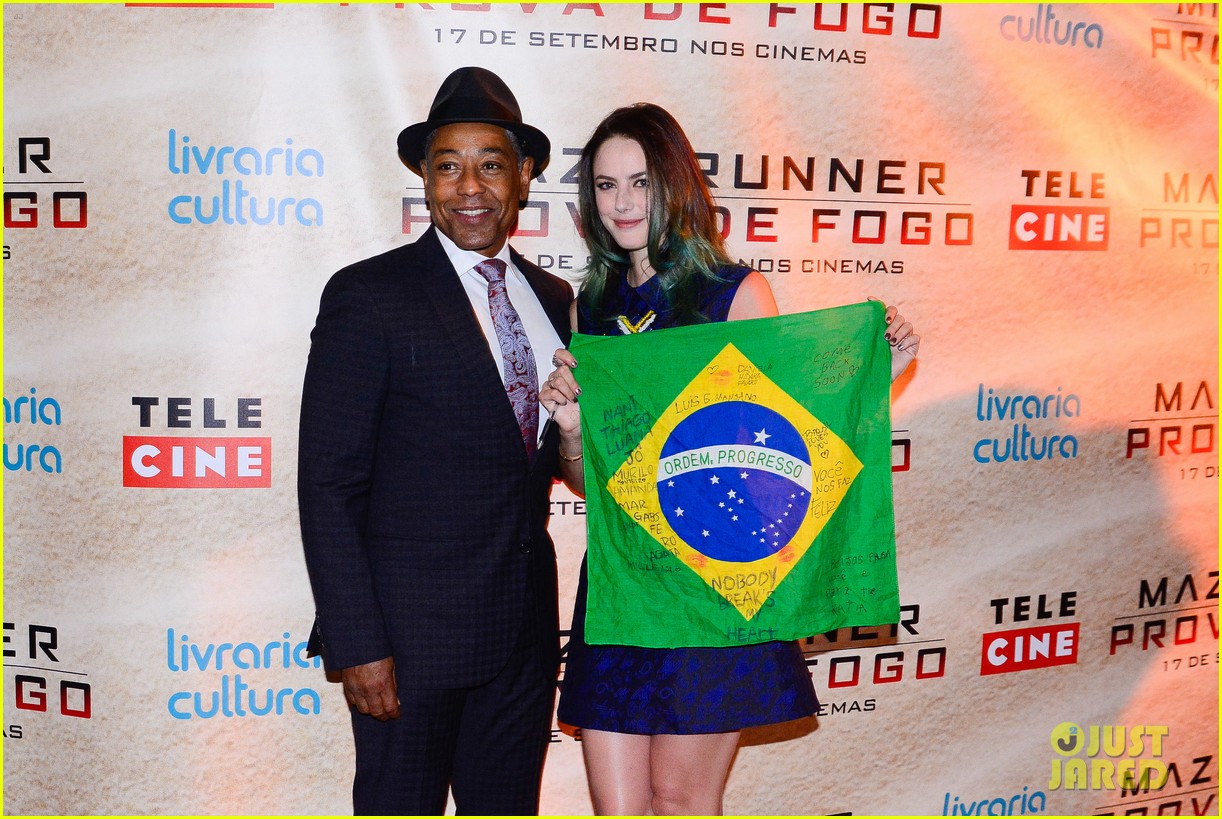 Kaya Scodelario Cries At Brazilian Premiere of 'Maze Runner: The Scorch ...