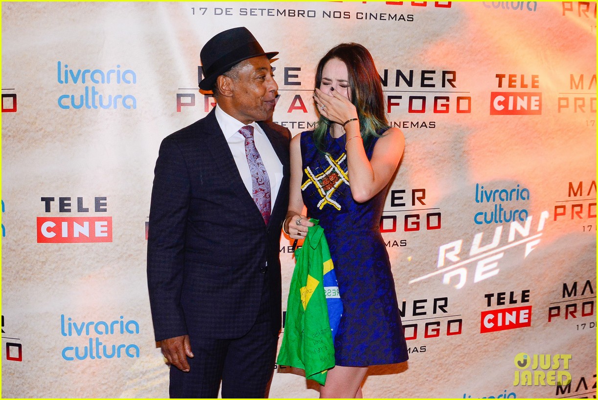 Kaya Scodelario Cries At Brazilian Premiere of 'Maze Runner: The Scorch ...