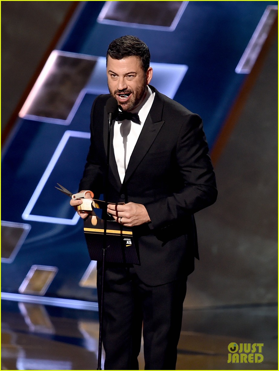 Jimmy Kimmel Ate the Emmys Winner Envelope! (Video): Photo 3467055 ...