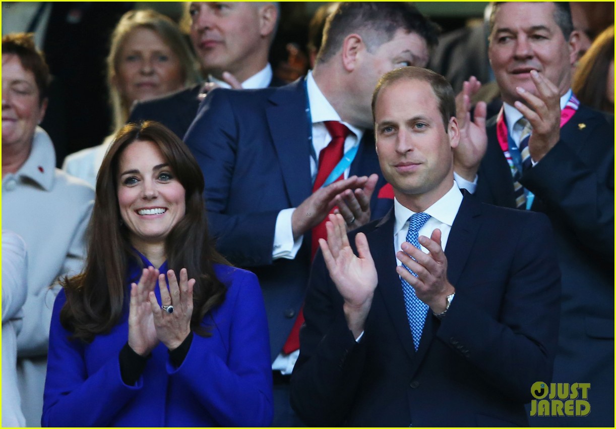 Kate Middleton & Prince William Attend the Rugby World Cup: Photo ...