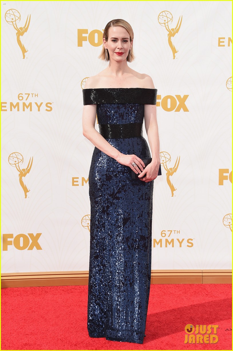 Sarah Paulson & Jessica Lange Bring 'Horror' to the Emmys!: Photo ...
