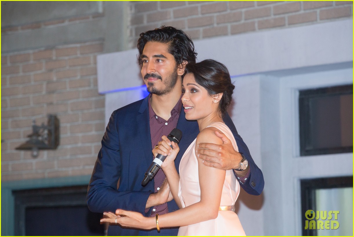 Freida Pinto & Dev Patel Reunite for a Good Cause: Photo 3468663 | Dev ...
