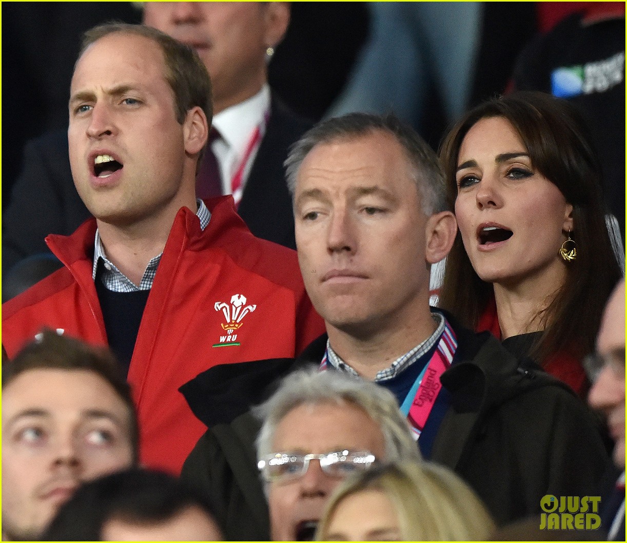 Prince William & Kate Middleton Cheer on Wales at Rugby World Cup With ...