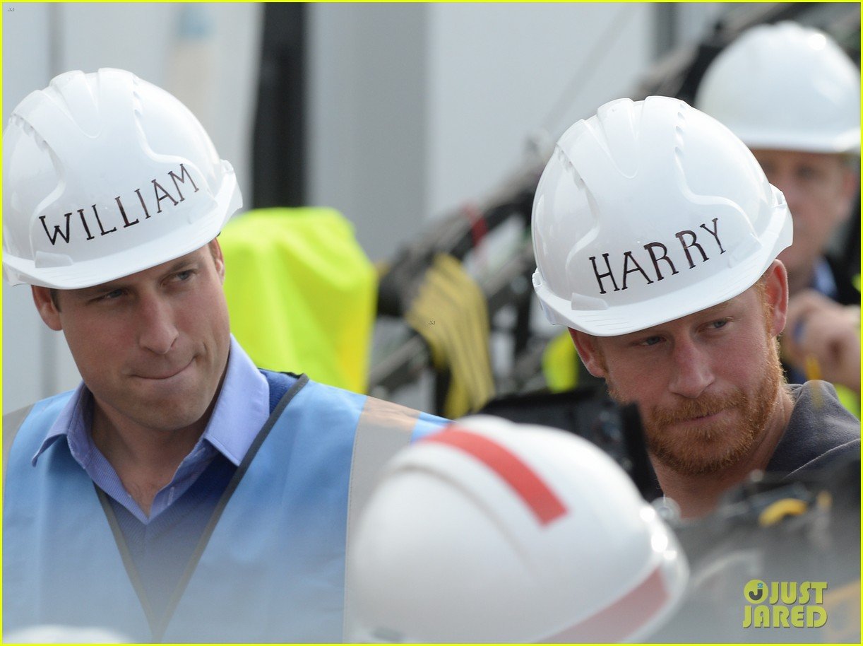 Princes William & Harry Put On Their Hard Hats for 'DIY SOS': Photo ...
