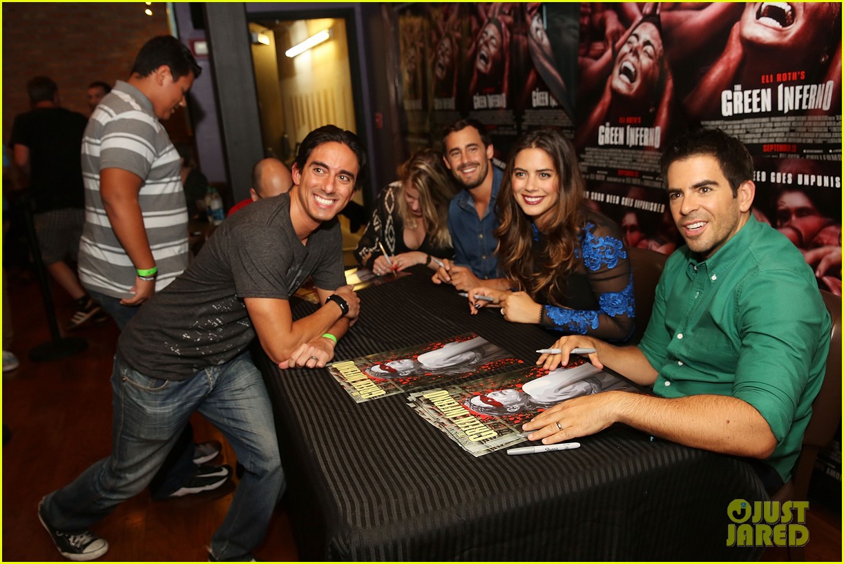 Eli Roth & Wife Lorenza Izzo Bring 'The Green Inferno' To Miami ...