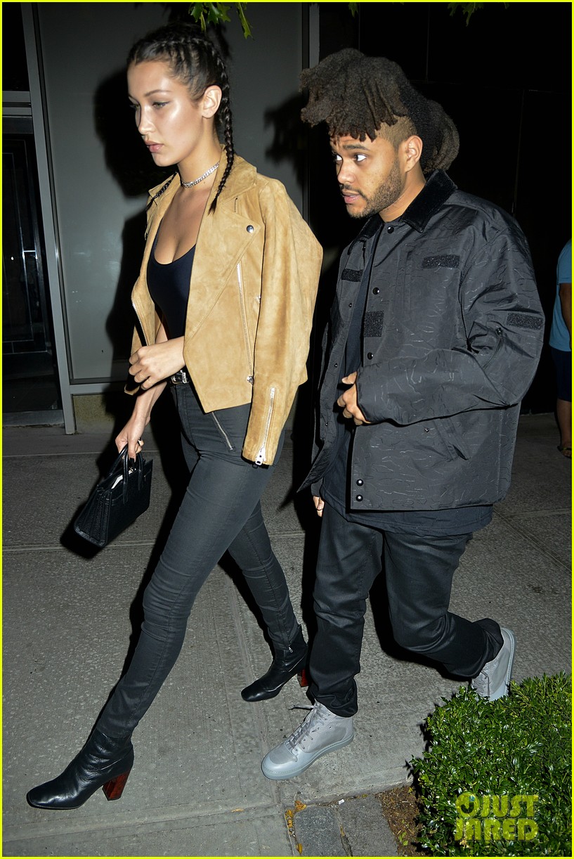 The Weeknd & Girlfriend Bella Hadid Step Out for Date Night!: Photo ...