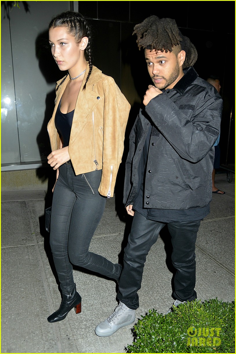 The Weeknd & Girlfriend Bella Hadid Step Out for Date Night!: Photo ...