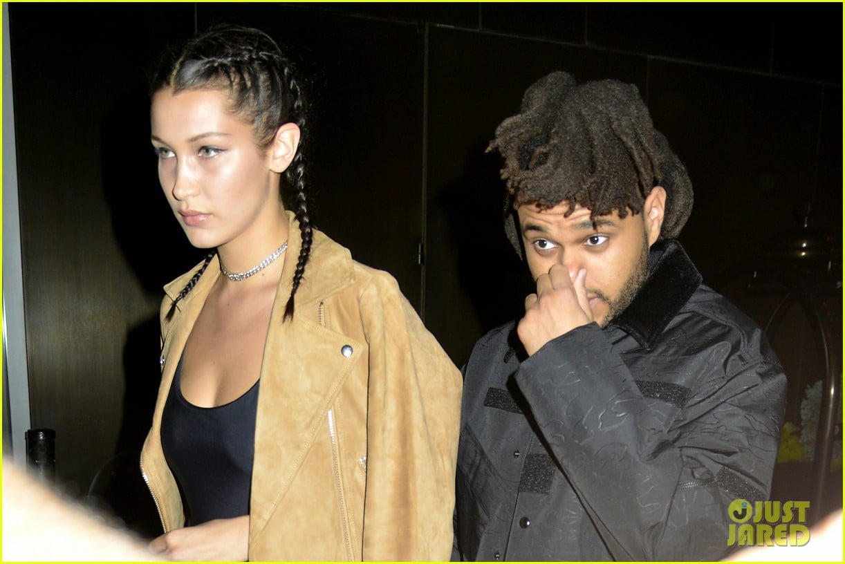 The Weeknd & Girlfriend Bella Hadid Step Out for Date Night!: Photo ...