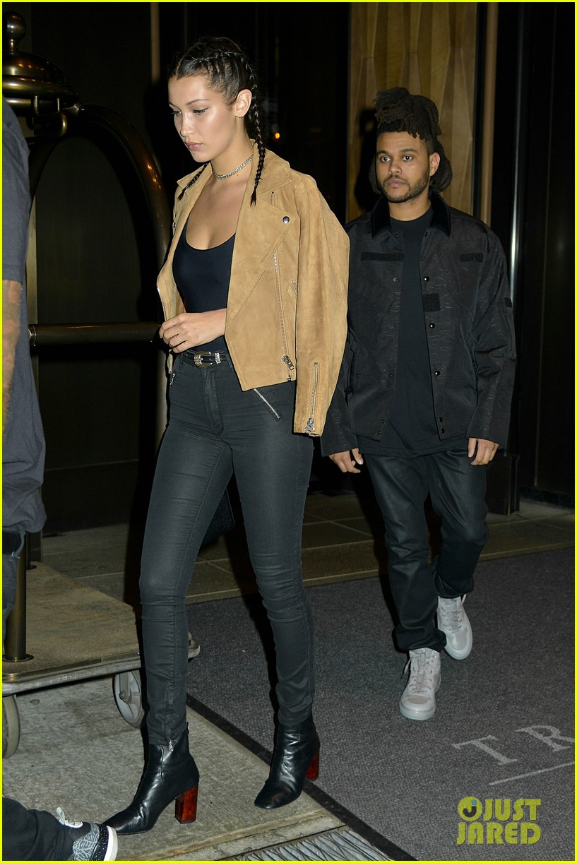 The Weeknd & Girlfriend Bella Hadid Step Out for Date Night!: Photo ...
