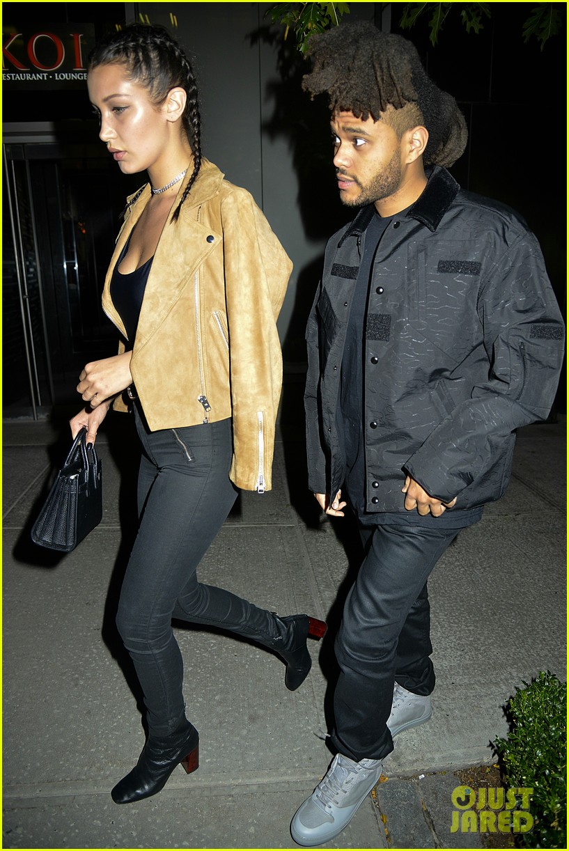 The Weeknd & Girlfriend Bella Hadid Step Out for Date Night!: Photo ...