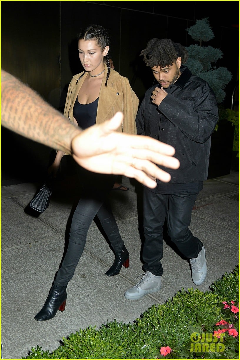 The Weeknd & Girlfriend Bella Hadid Step Out for Date Night!: Photo ...