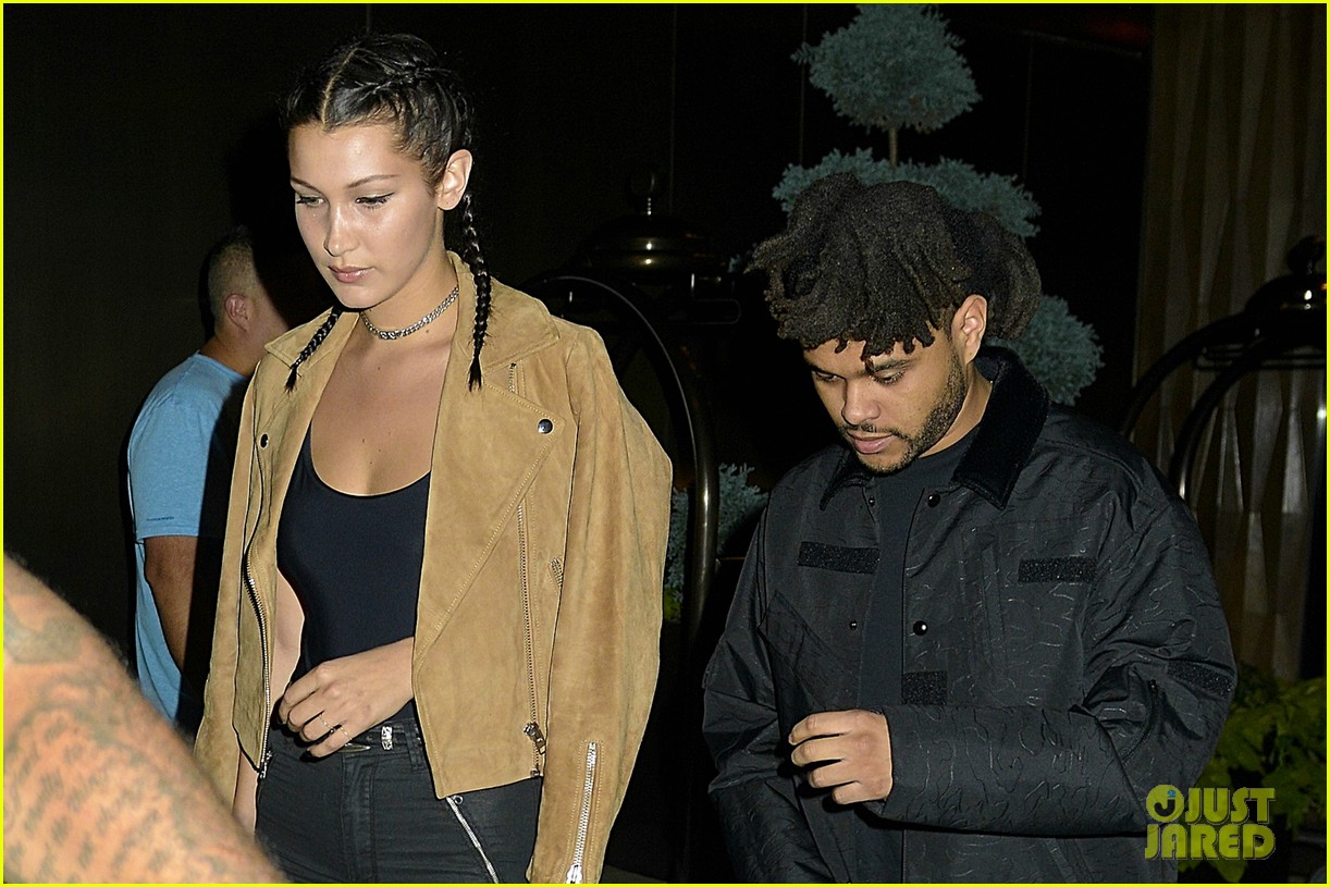 The Weeknd & Girlfriend Bella Hadid Step Out for Date Night!: Photo ...