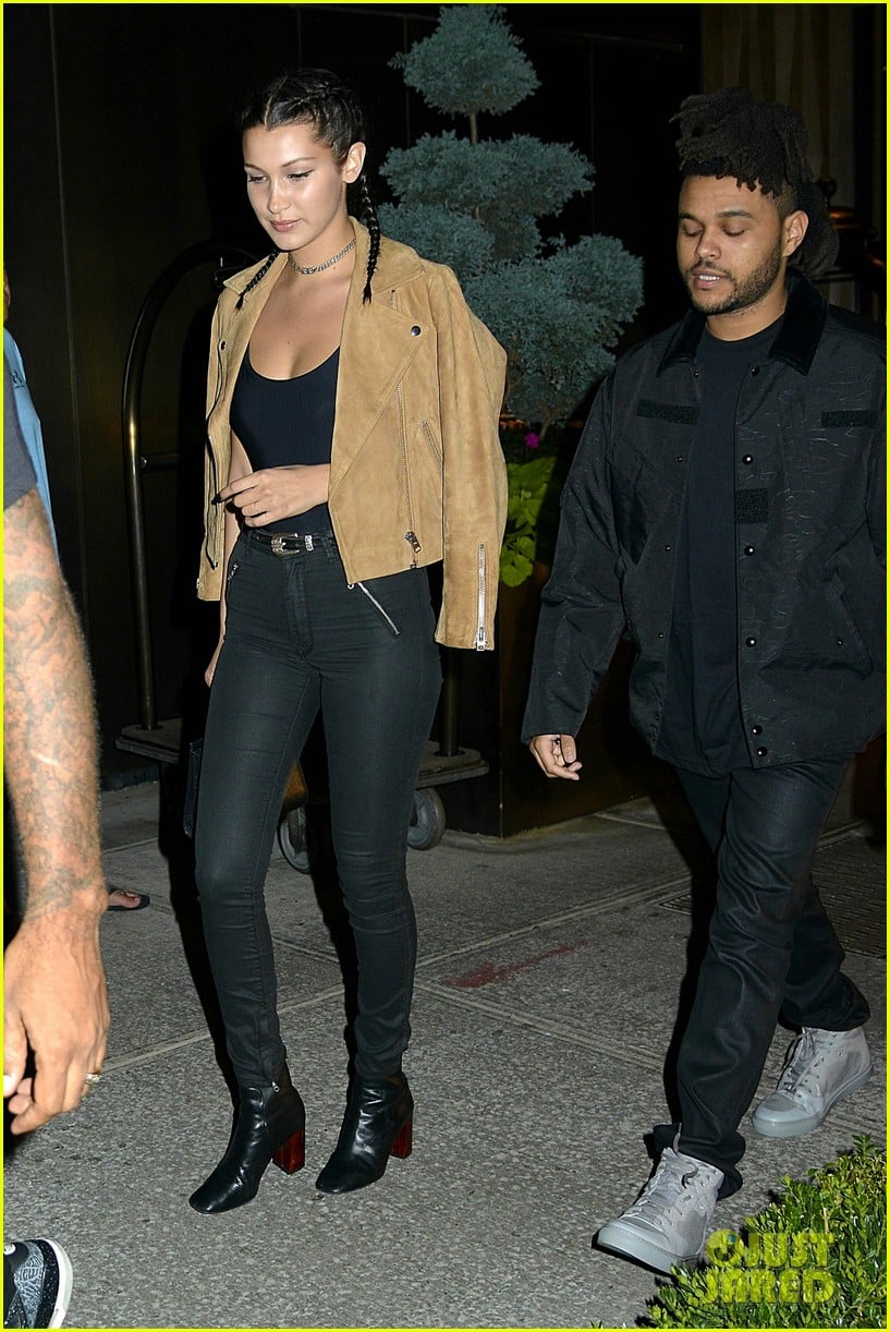 The Weeknd & Girlfriend Bella Hadid Step Out for Date Night!: Photo ...