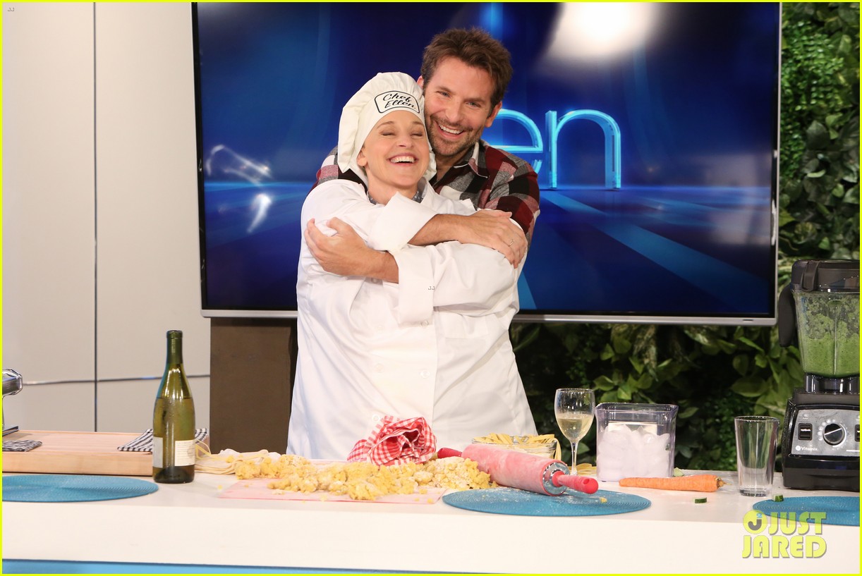 Bradley Cooper Gives Ellen DeGeneres a Hilarious Helping Hand in the ...