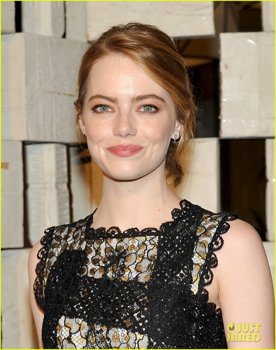 Emma Stone Wraps 'La La Land' Before Hammer Museum Gala 2015: Photo ...