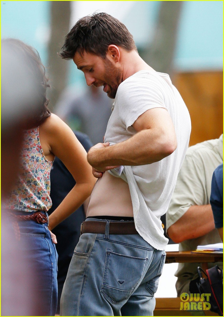 Chris Evans Get to Work on 'Gifted' with Octavia Spencer: Photo 3486123 ...