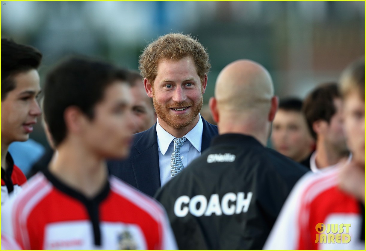 Prince Harry Presents Paignton Rugby Club With an Award: Photo 3479113 ...