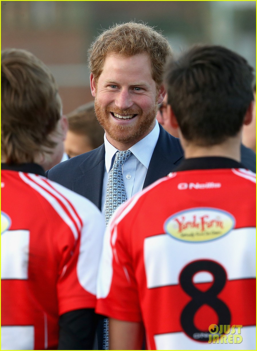 Prince Harry Presents Paignton Rugby Club With an Award: Photo 3479114 ...