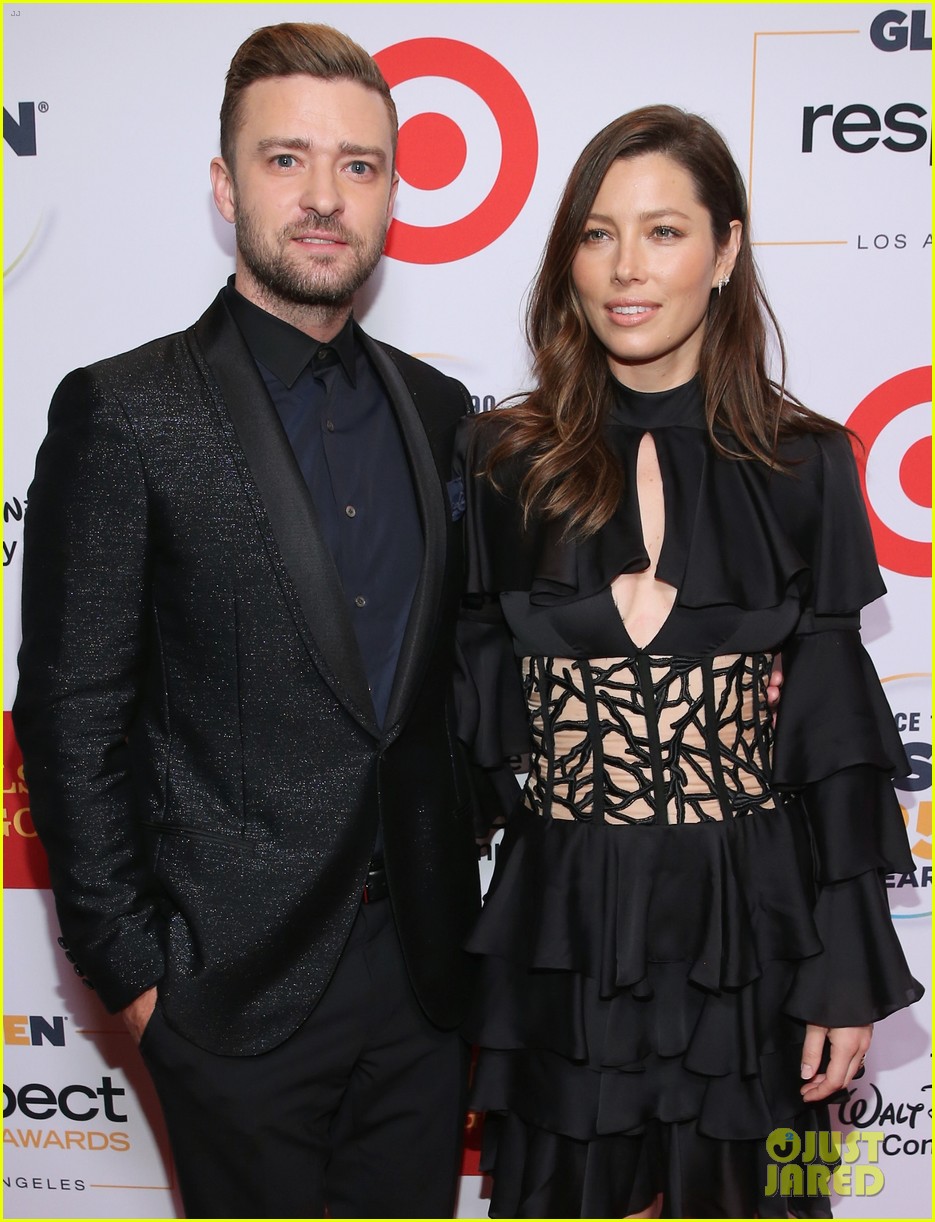 Justin Timberlake & Wife Jessica Biel Accept Honors at the GLSEN ...