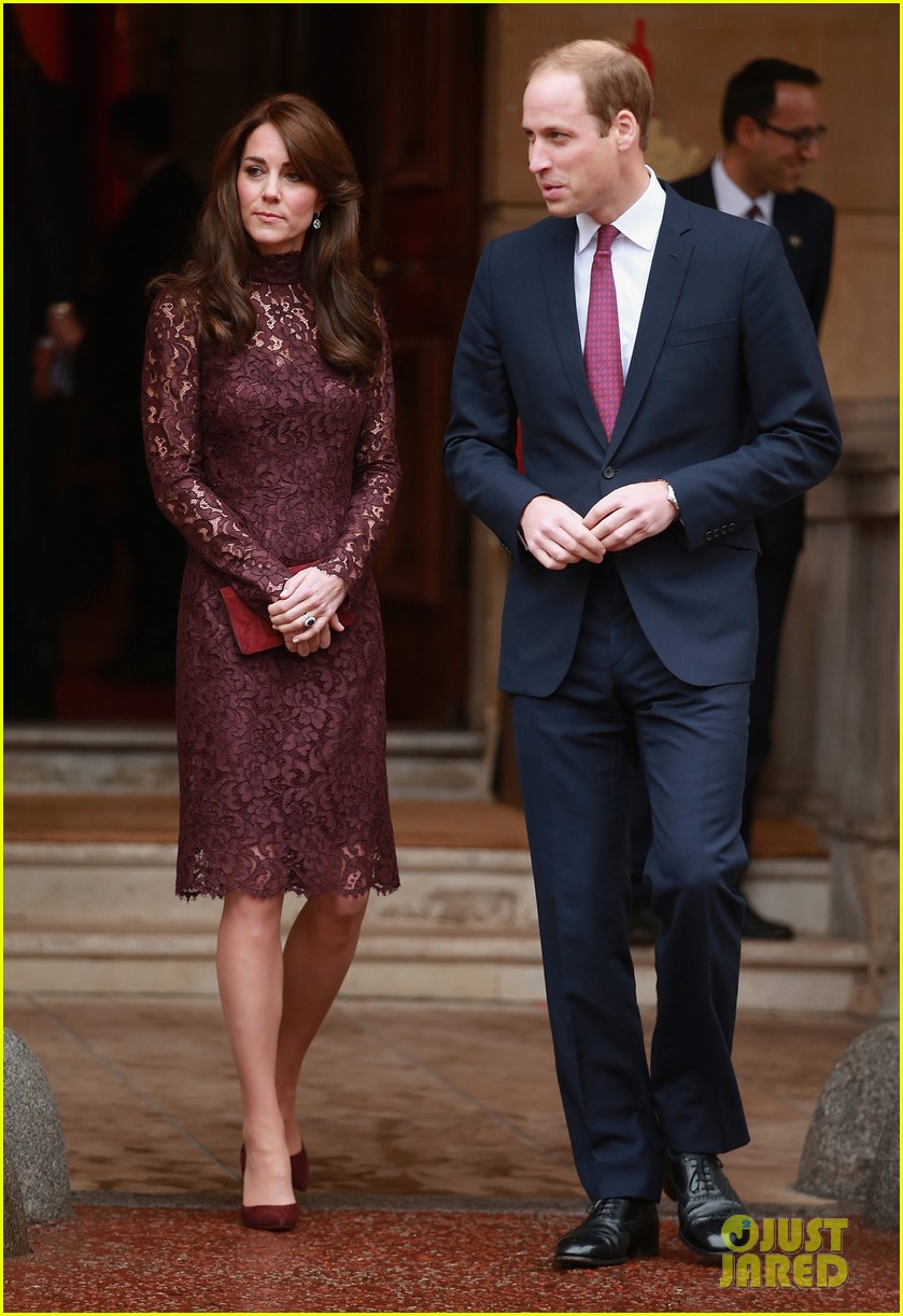 Kate Middleton Stuns in This Lacy Purple Dress: Photo 3487899 | Kate ...