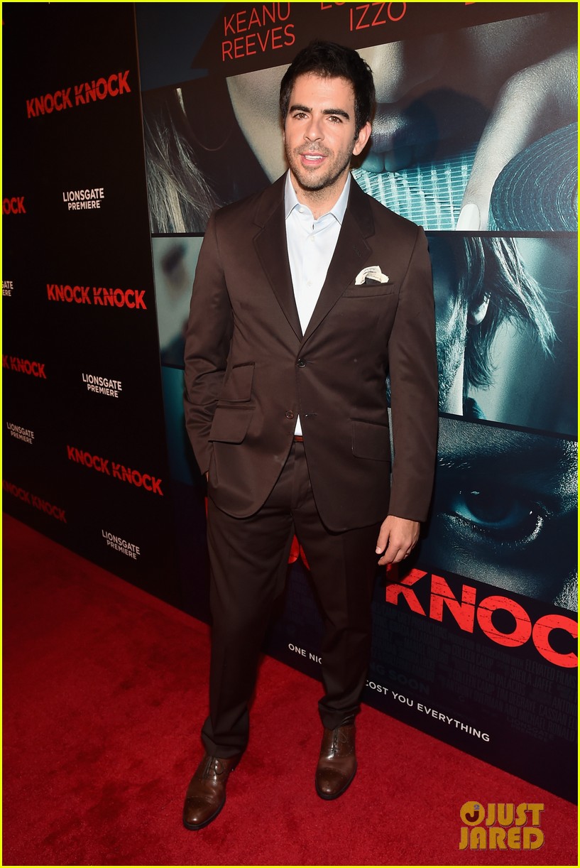 Keanu Reeves Brings 'Knock Knock' To Hollywood with Lorenza Izzo & Eli ...