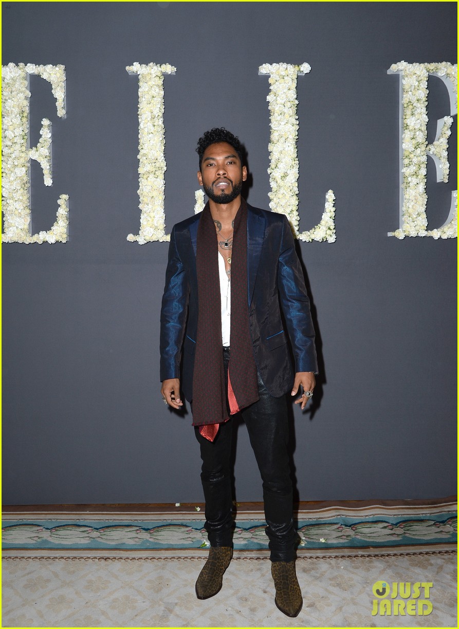 Maria Sharapova Joins Miguel & Lewis Hamilton At 'Elle' Mag Anniversary ...