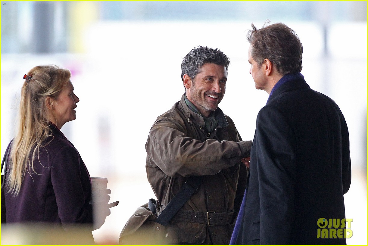 Renee Zellweger Gets Flirty with Patrick Dempsey on 'Bridget Jones' Set ...