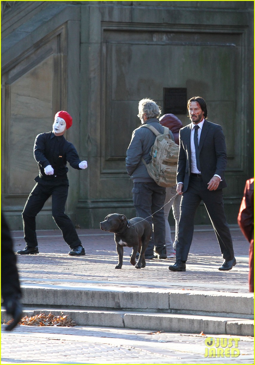 Keanu Reeves Begins Filming 'John Wick 2' Looking All Bloody!: Photo ...