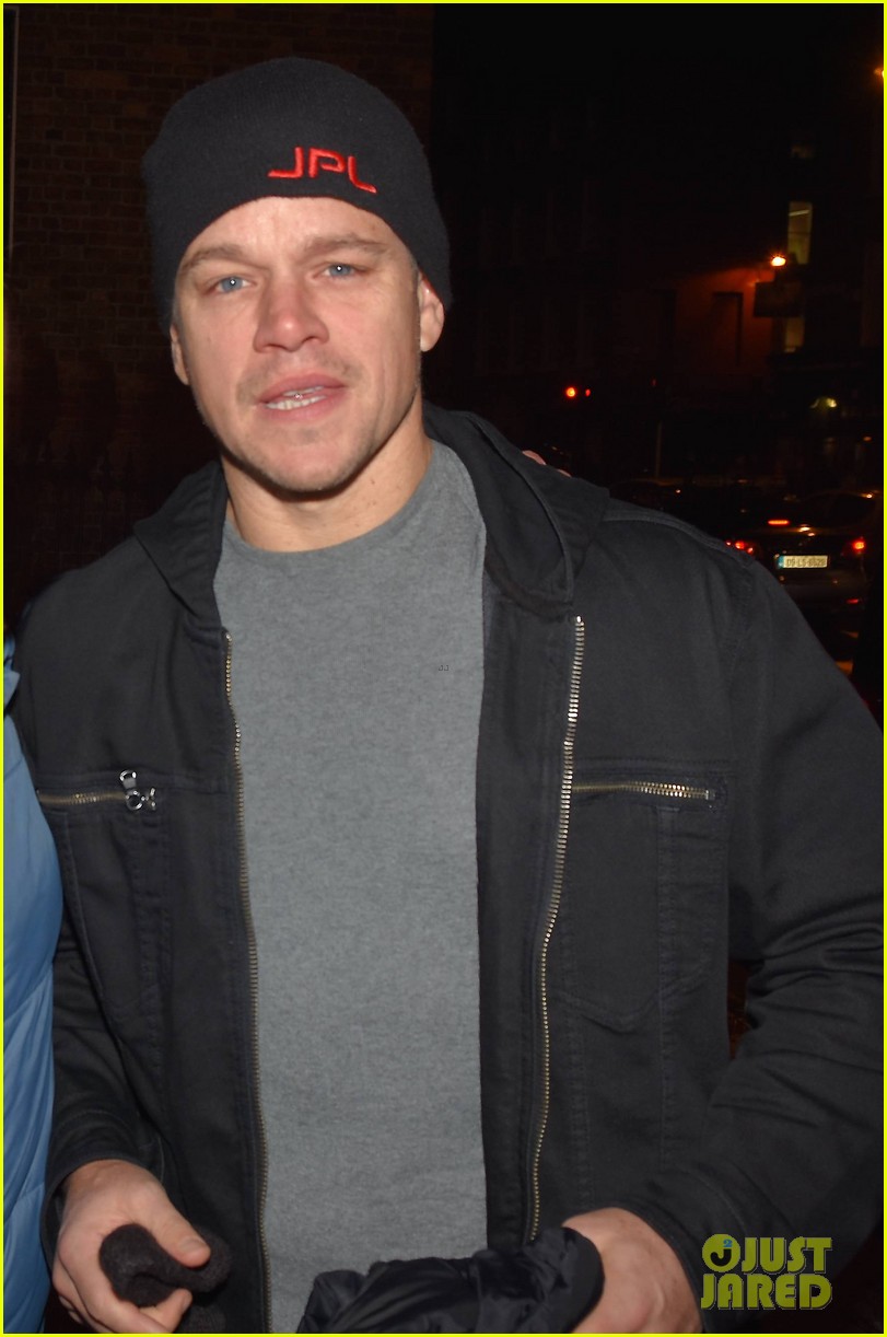 Matt Damon & Colin Farrell Hit Up the U2 Concert in Dublin: Photo ...