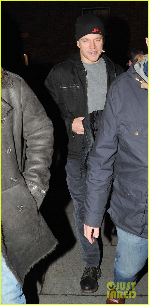 Matt Damon & Colin Farrell Hit Up the U2 Concert in Dublin: Photo ...