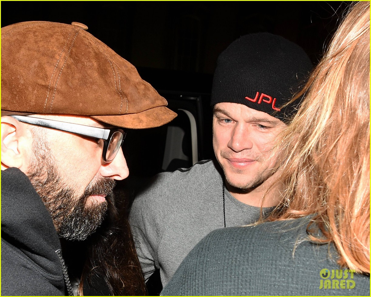 Matt Damon & Colin Farrell Hit Up the U2 Concert in Dublin: Photo ...