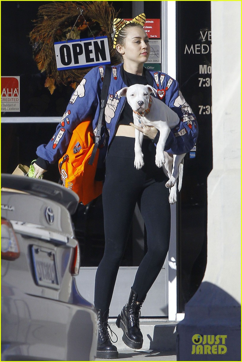 Miley Cyrus Adds Another Pup To Her Animal Fam!: Photo 3505994 | Miley ...