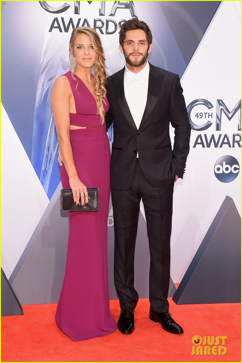Thomas Rhett & Wife Lauren Gregory Hit the CMA Awards 2015: Photo ...