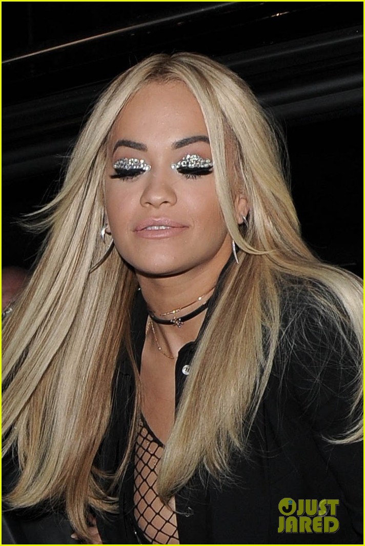 Rita Ora Gets All Glittered Up for Her 25th Birthday Celebrations ...