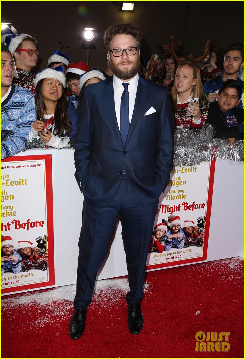 Seth Rogen & Joseph Gordon-Levitt Bring Out The Stars For 'The Night ...