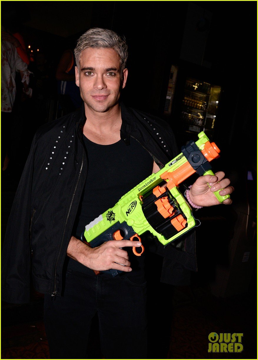 Mark Salling Dresses as Jared Eng at the JJ Halloween Party!: Photo ...