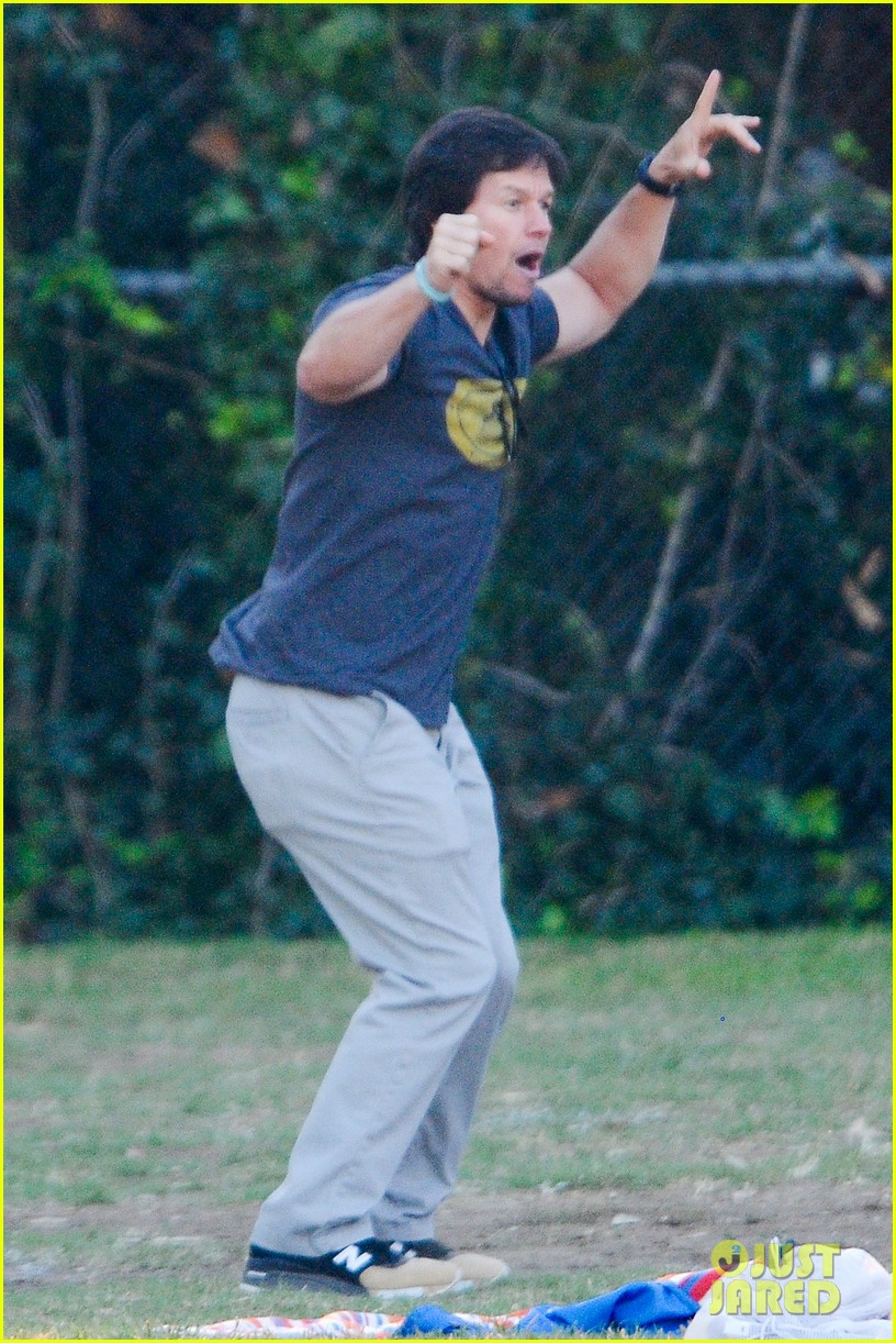 Mark Wahlberg Cheers On His Son at Soccer Game: Photo 3503948 | Mark ...
