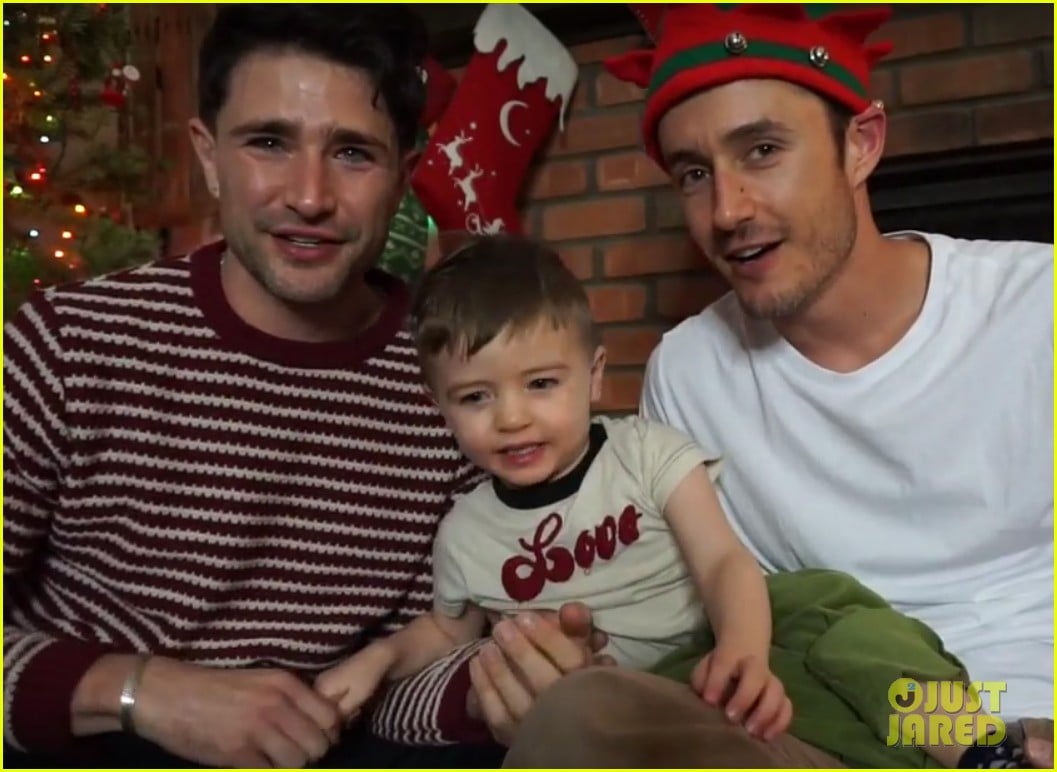 Matt Dallas & Husband Blue Hamilton Adopt a 2-Year-Old Son Named Crow ...