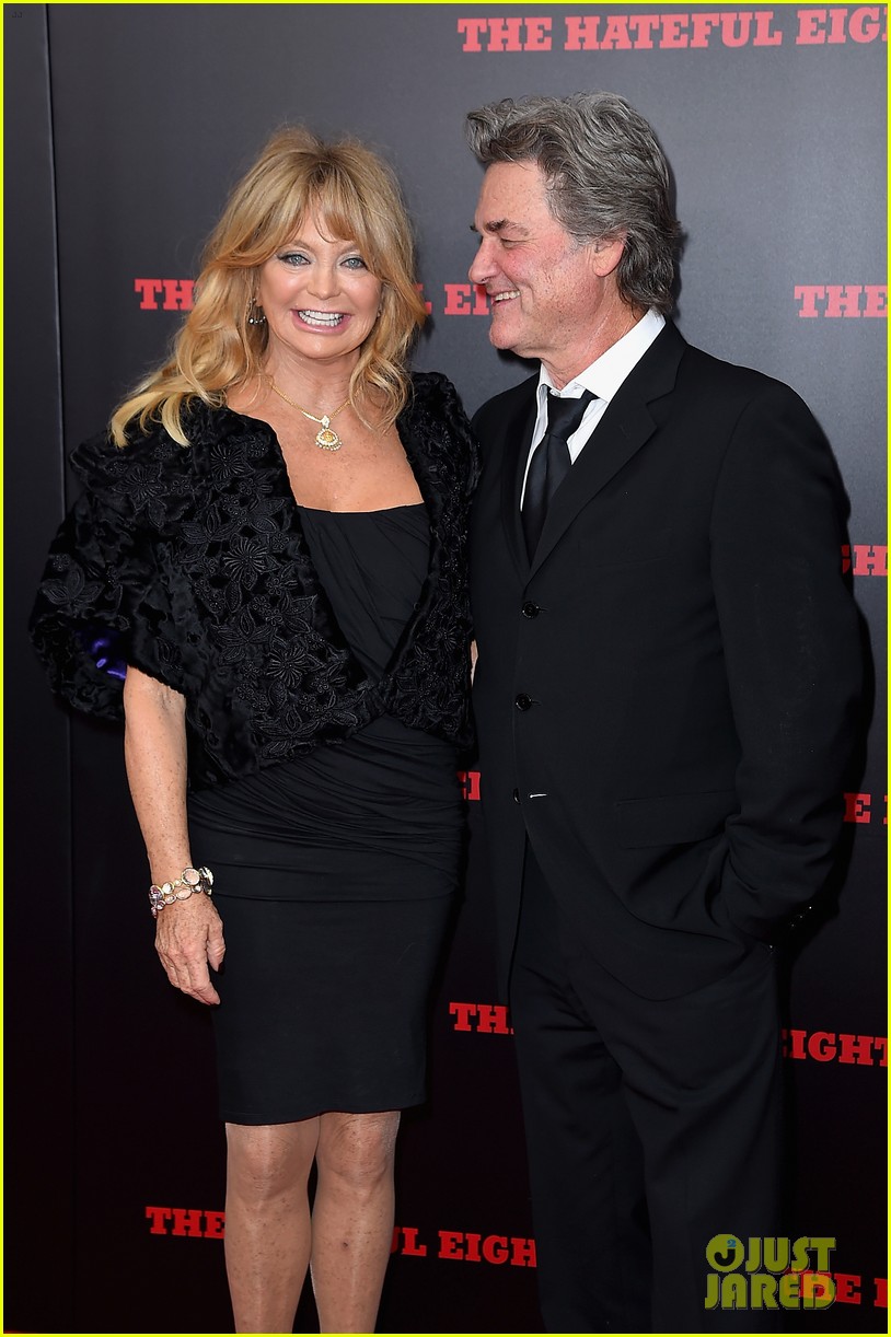 Kate Hudson Supports Kurt Russell at 'The Hateful Eight' NYC Premiere ...